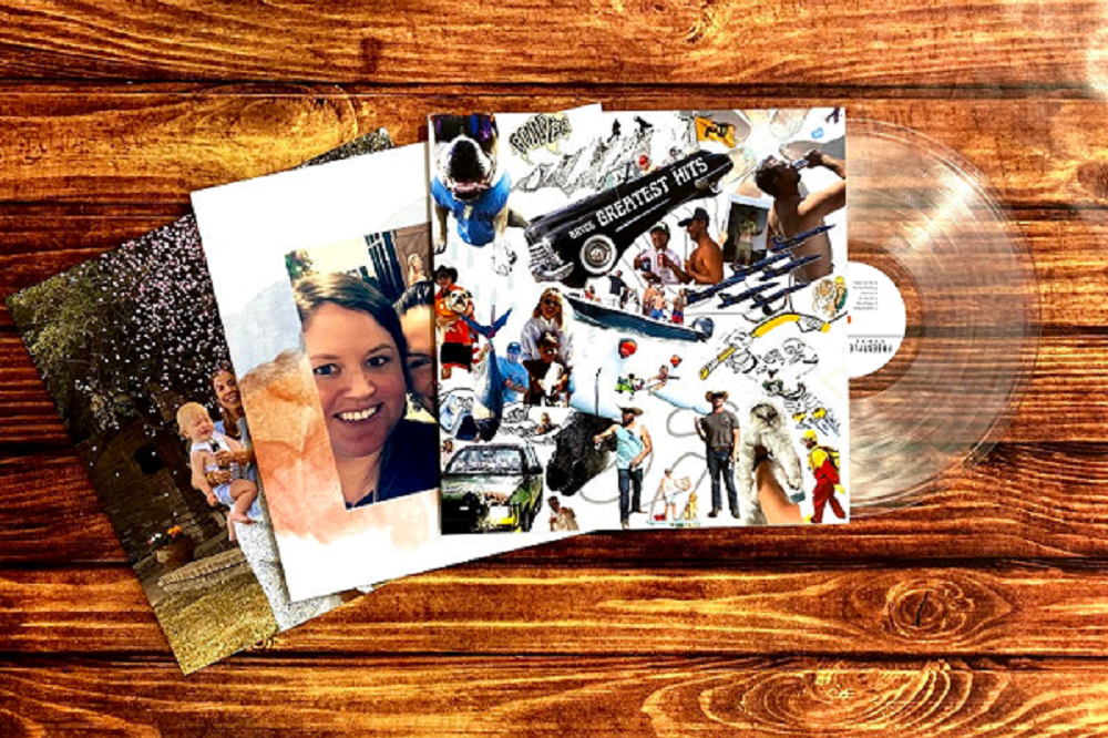 2-Vinyl Record Set | Personalized Vinyl Record Set, Upload Your Audio ...